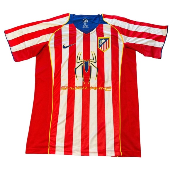 Nike | Shirts | 20405 Atletico Madrid Torres Spiderman Edition Home Kit ...